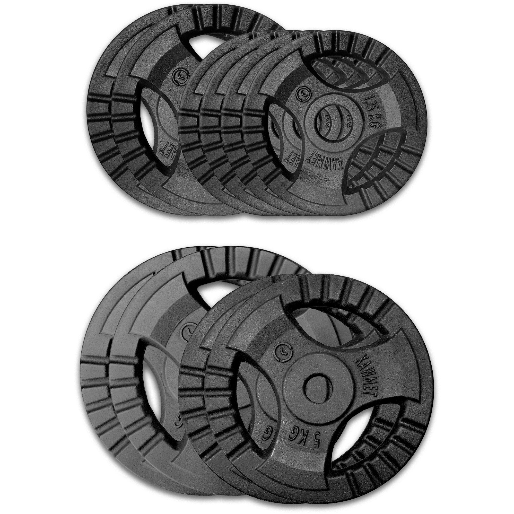 Set de greutati, negru, 40 kg o28,5 mm - eMAG.ro