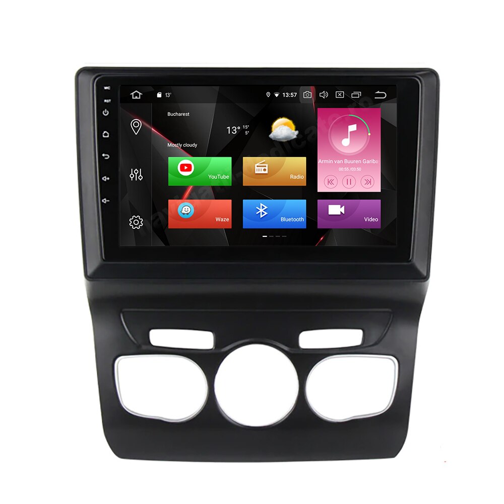 Navigatie Carplay Android Citroen C4 2011-2016 Octa Core 8GB Ram 128GB ...