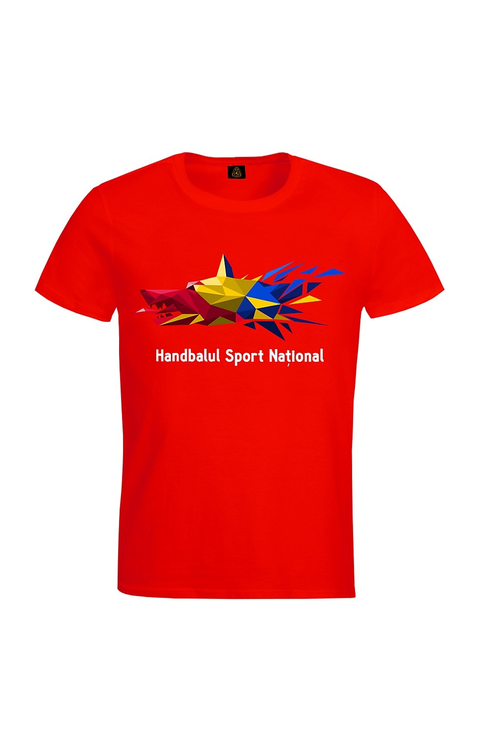 Tricou unisex FRH - Federatia Romana de Handbal, rosu, S - eMAG.ro