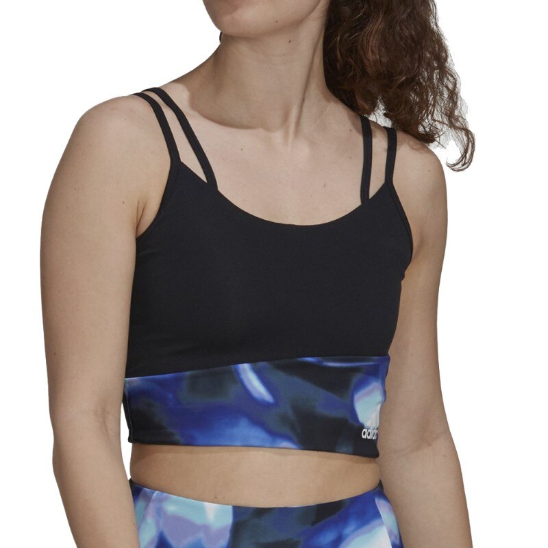 Bustiera Adidas x Zoe Saldana W GS3931, Negru, S - eMAG.ro