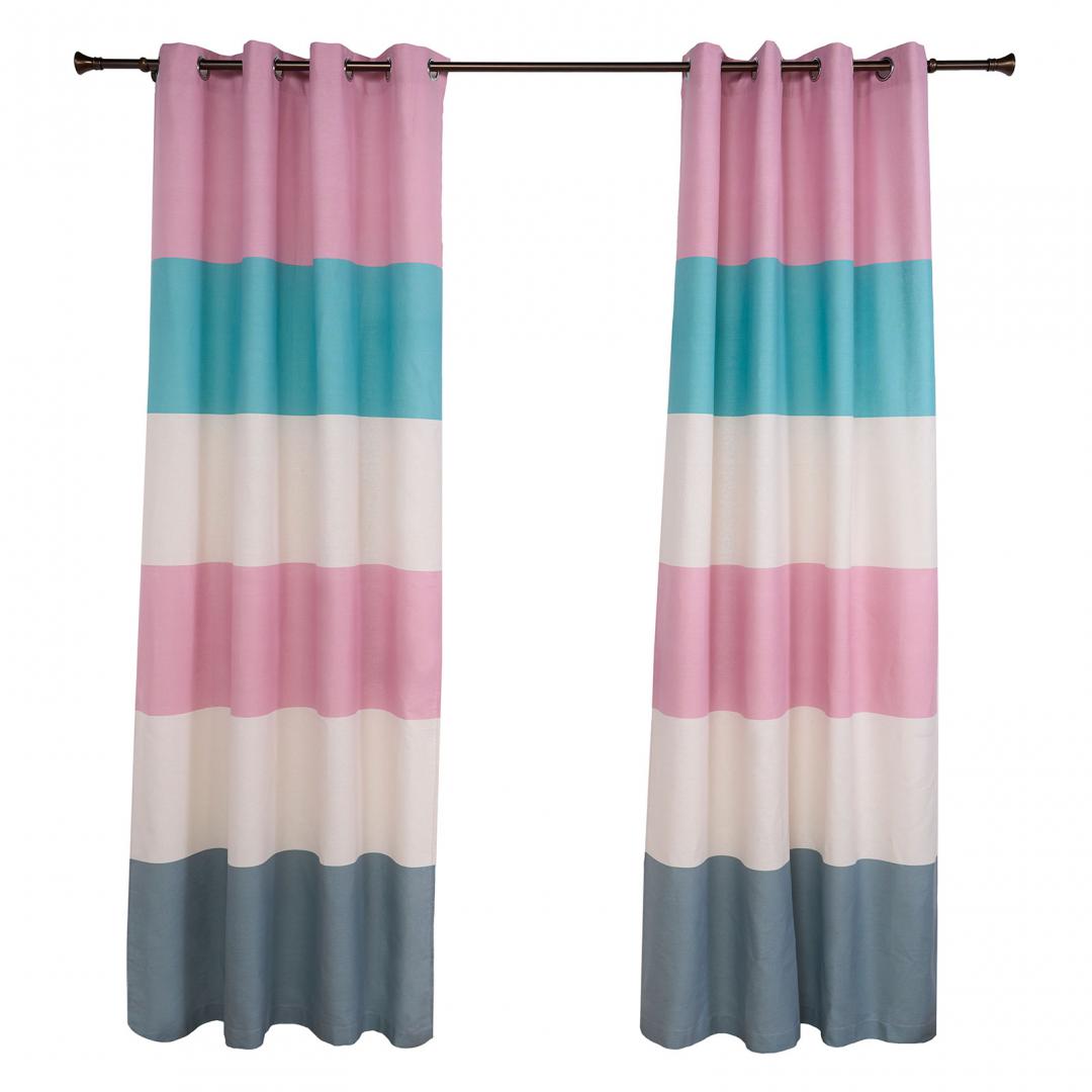 Set 2 draperii bumbac 140x270 cm AJA - eMAG.ro