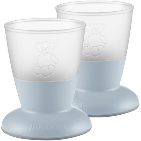 Set BabyBjorn 2 Pahare Gradate pentru Bebelusi Powder Blue - eMAG.ro