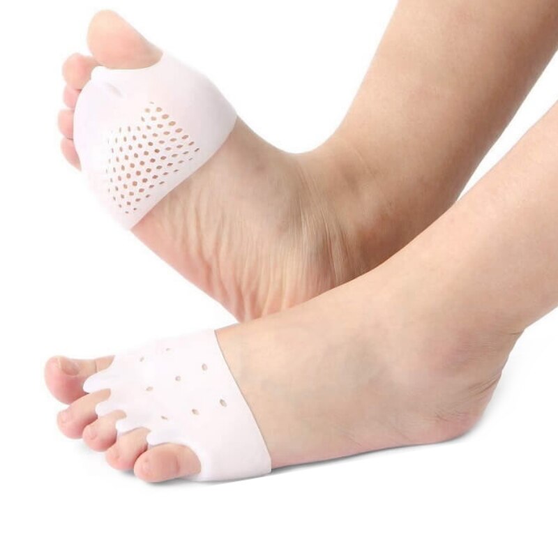 Set 4 bucati separator degete cu protectie pentru monturi, silicon, alb ...