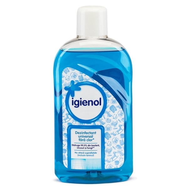 Pachet Igienol dezinfectant rufe fresh linen 1.5 l si Igienol ...