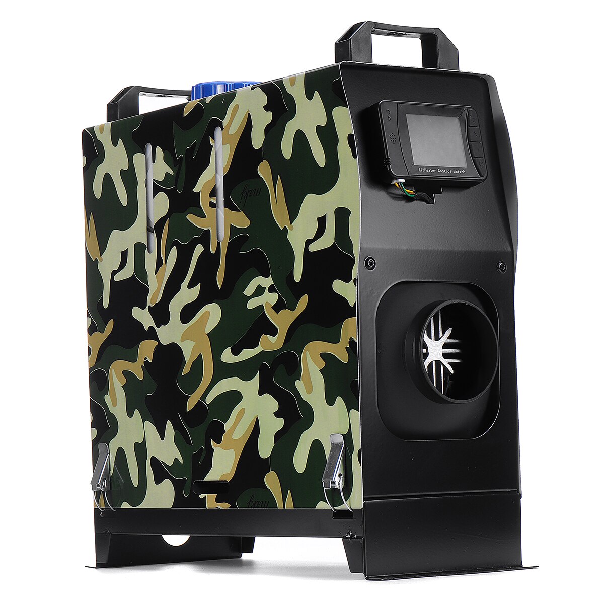 Incalzitor, HCalory, 12V, 8KW, telecomanda, comutator cu cheie LCD ...