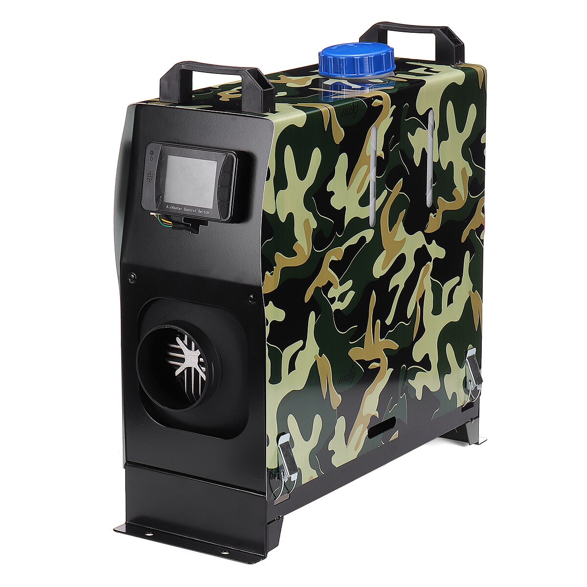 Incalzitor, HCalory, 12V, 8KW, telecomanda, comutator cu cheie LCD ...