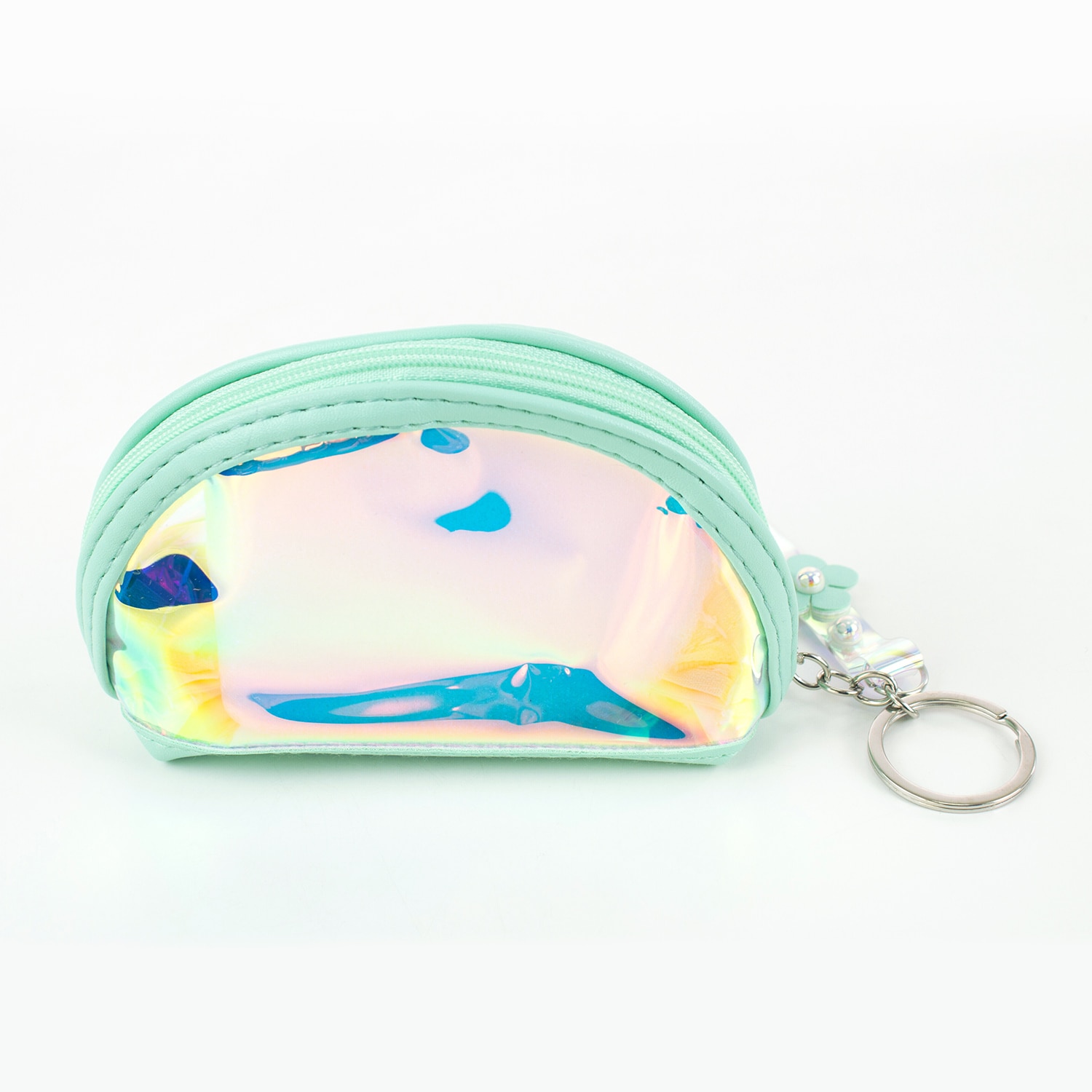 Portofel mini cu breloc Pami Flowers, Vernil - eMAG.ro