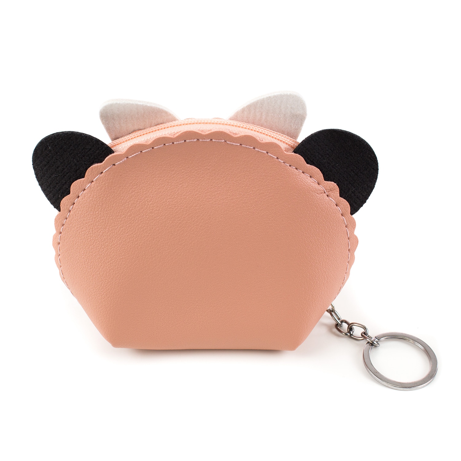 Portofel mini cu breloc Pami Minnie, Corai - eMAG.ro