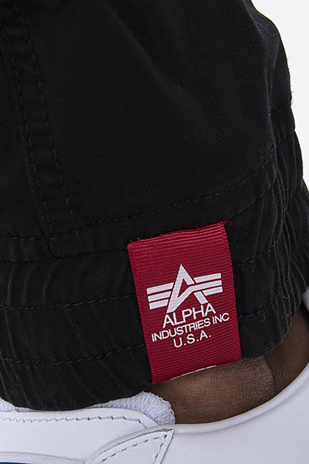 ALPHA INDUSTRIES, Cargo nadrág díszpántokkal, Fekete, 30 - eMAG.hu