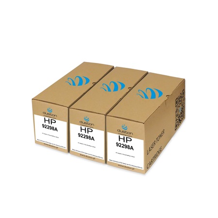 Set 3 cartuse toner 92298A, 98A compatibile cu HP Laserjet 4 4 Plus 4M ...
