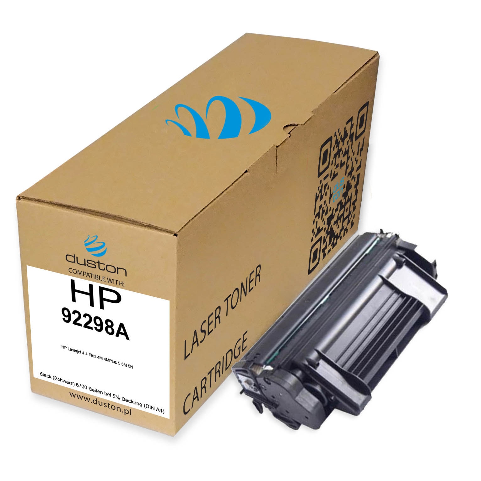 Set 3 cartuse toner 92298A, 98A compatibile cu HP Laserjet 4 4 Plus 4M ...