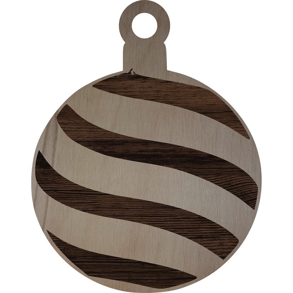 OEM karácsonyi gömb, GL56, fa, 9cm - eMAG.hu