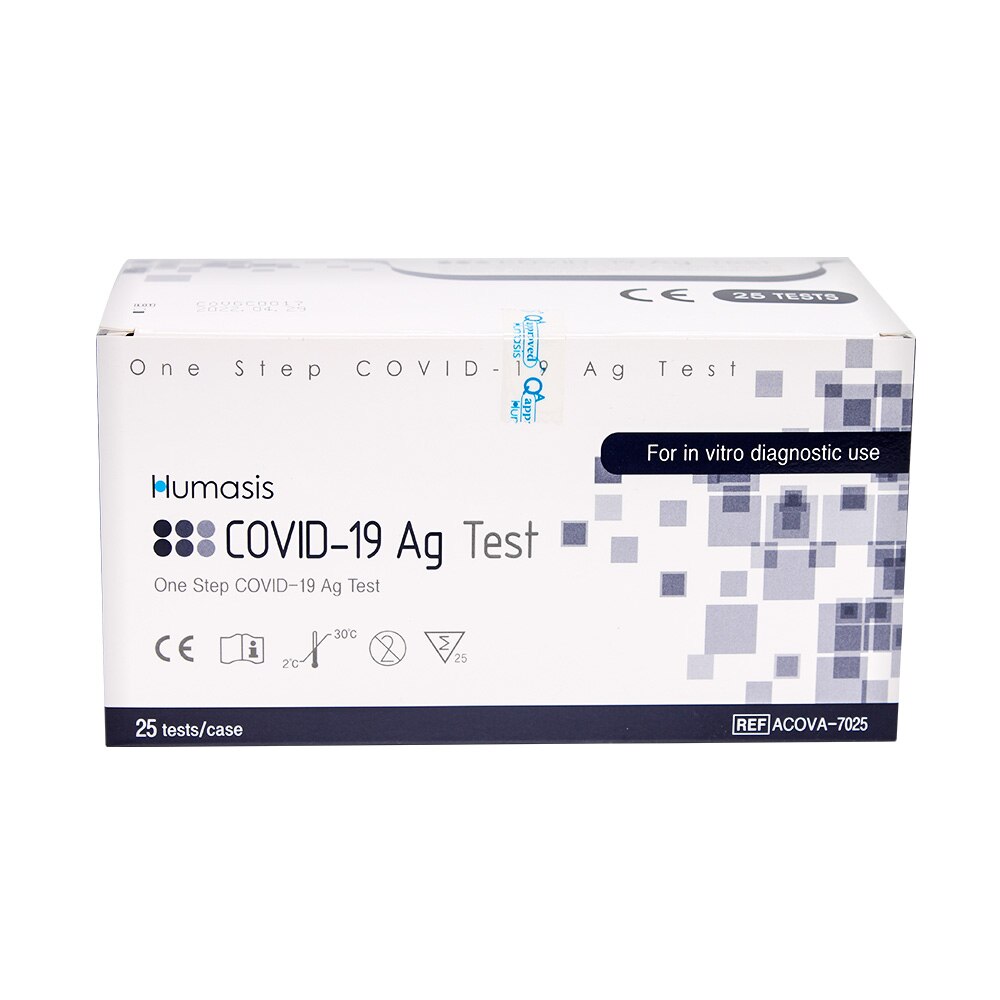 Set de 25 bucati Test rapid Antigen COVID 19 Humasis pentru uz ...
