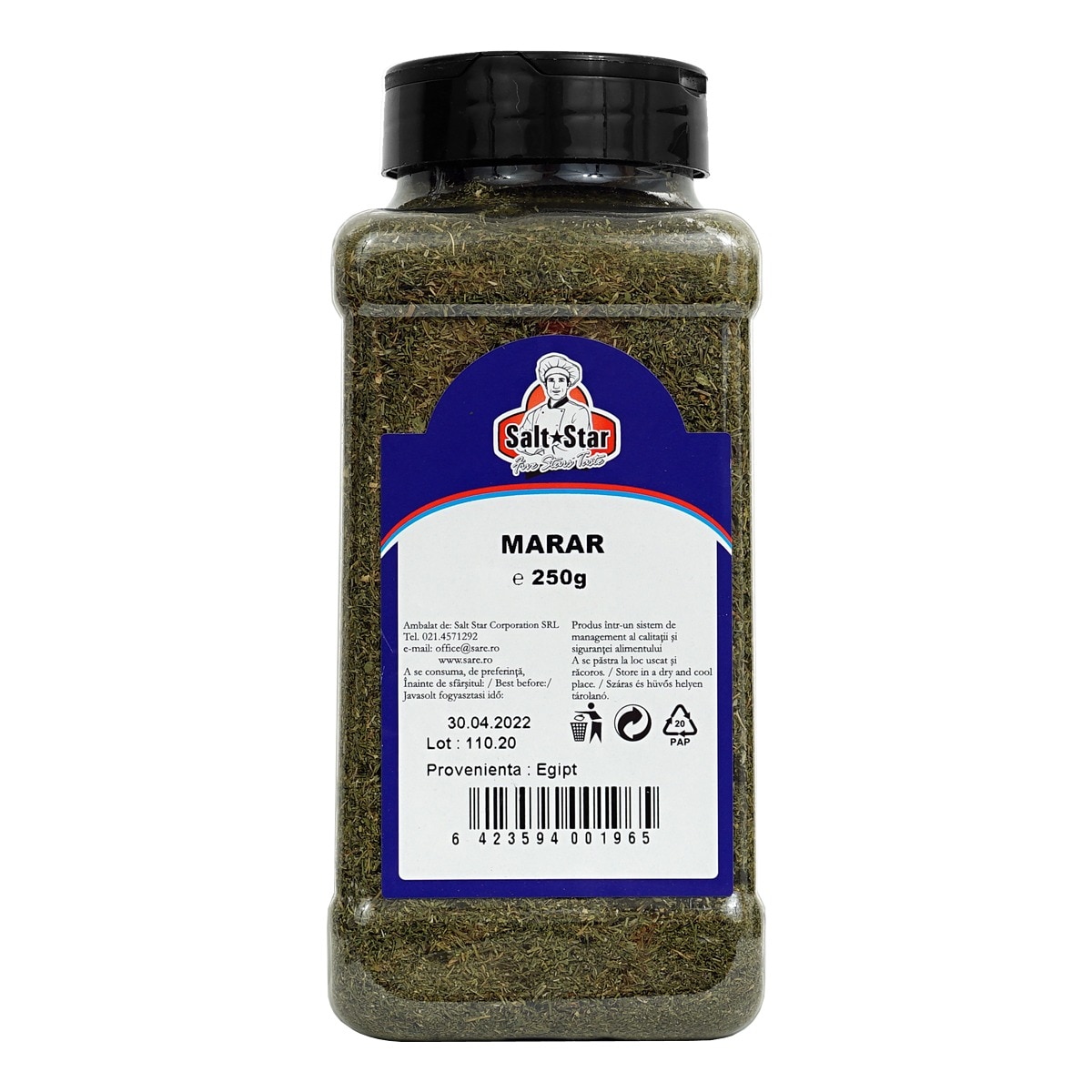 Marar uscat, Salt Star Corporation, borcan 250g - eMAG.ro