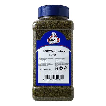 Leustean uscat 1-4mm, Salt Star Corporation, borcan 200g - eMAG.ro
