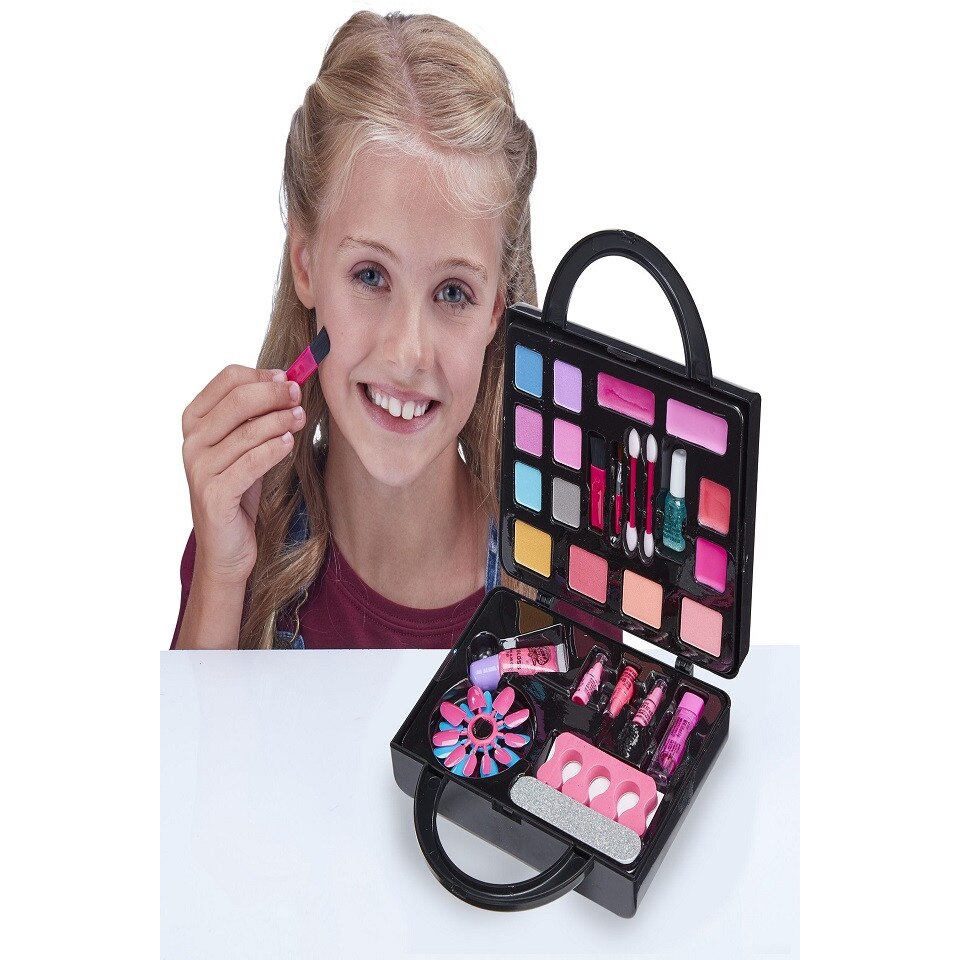 Set Produse Machiaj Fetite Sparkle, Geanta, Multicolor - eMAG.ro