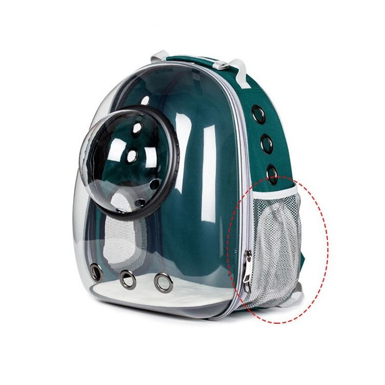 Rucsac transport animale de companie DARO cu hublou, verde - eMAG.ro