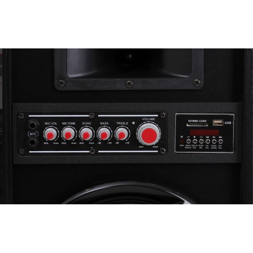 Set Boxe Audio Active, 4 x Difuzoare 10", 400 W, Bluetooth, Setari Echo ...