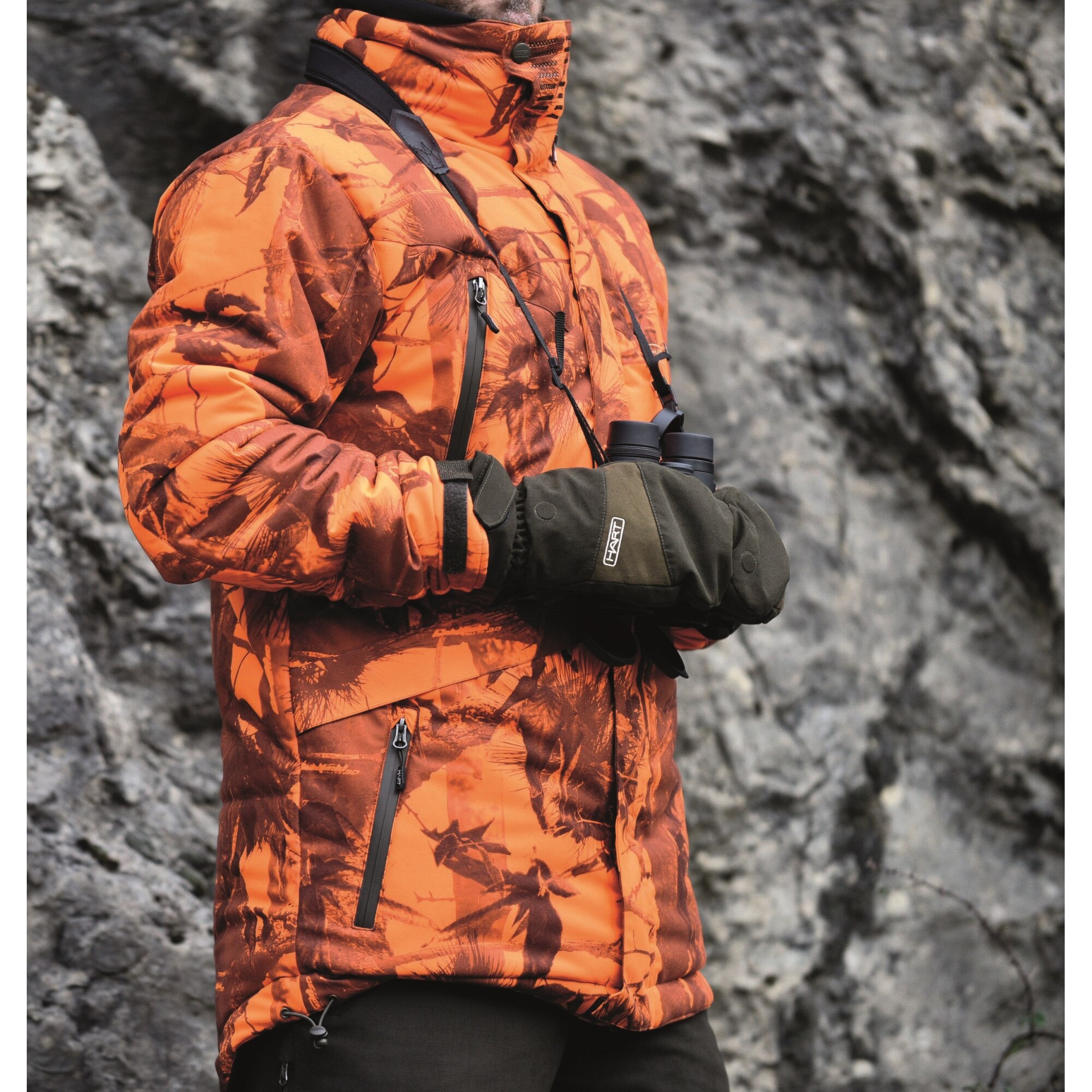 Geaca tehnica softshell Cross Hart, trilaminata cu membrana PU ...