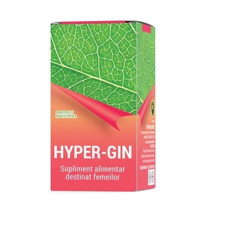Supliment alimentar Hyper Gin, Hypericum, 60 capsule - eMAG.ro