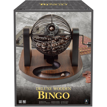 Ambassador Bingo Deluxe játék, fa, 90 golyó - eMAG.hu
