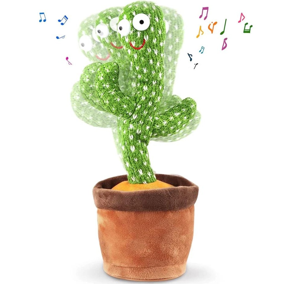 Cactus dansator si vorbaret, XPRESS SALES®,28 cm - eMAG.ro