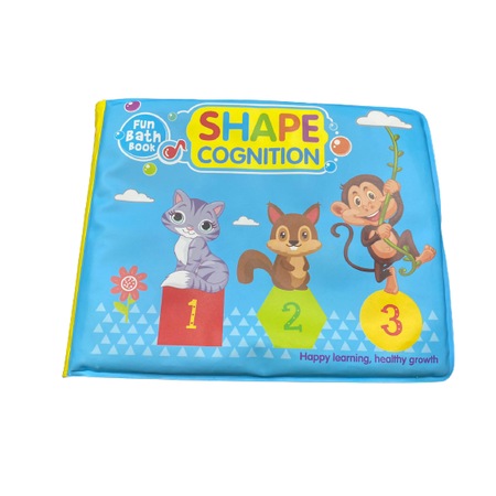 Carte educativa pentru bebe, cu sunete, rezistenta la apa, Forme si ...