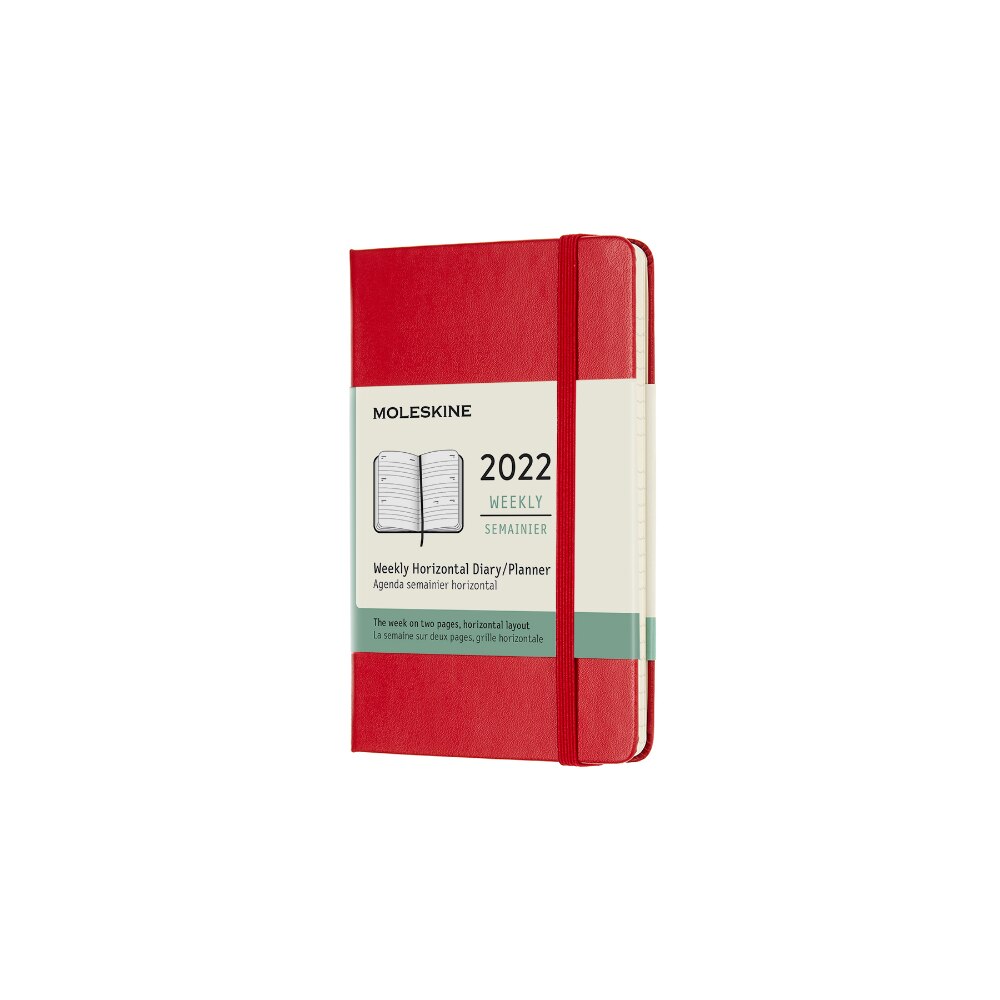 Calendar lunar 2022, Moleskine, Calendar englezesc, Hard cover, 9x14 cm ...