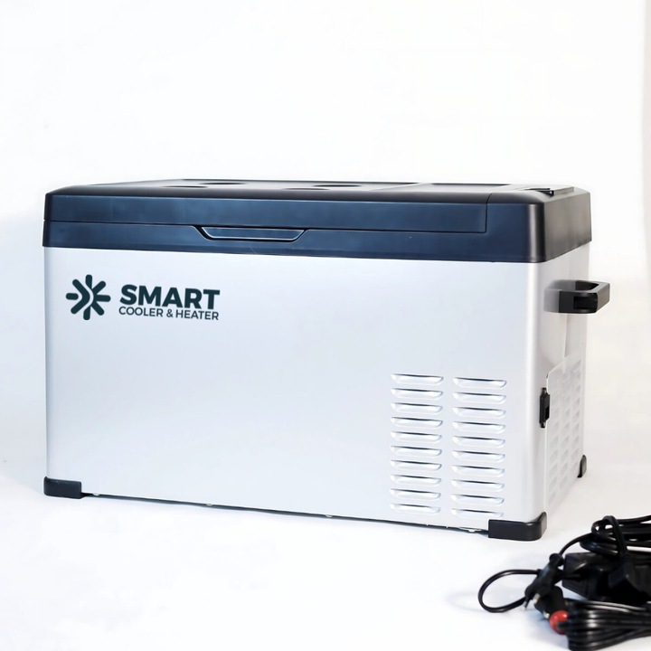Frigider auto cu compresor smart cooler 30l, 12/24 v, cu display LCD si ...