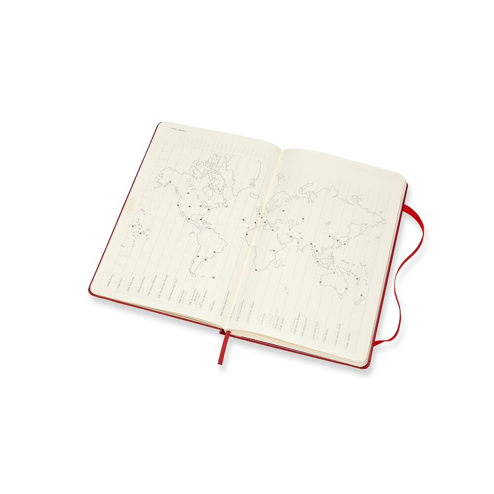 Calendar lunar 2022, Moleskine, Calendar englezesc, Hard cover, Mare ...