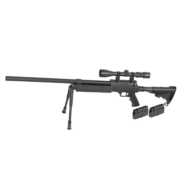 Pusca sniper Airsoft, MB06 BLACK, WELL - eMAG.ro