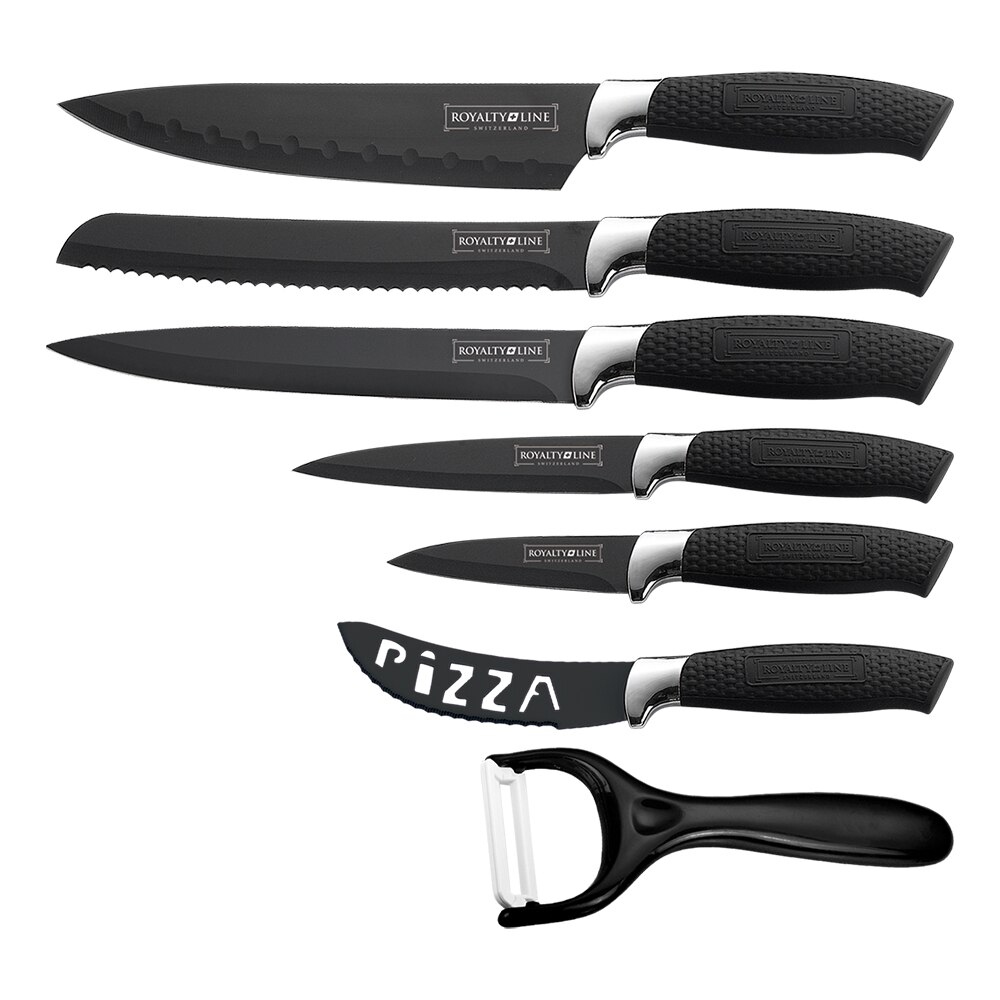 Royality Line RL-BLK6-W Kés készlet, 6+1 db - eMAG.hu
