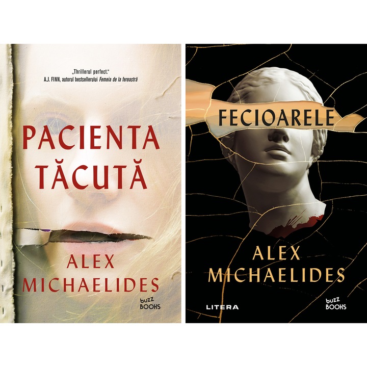 Pachet Alex Michaelides, 2 carti - eMAG.ro