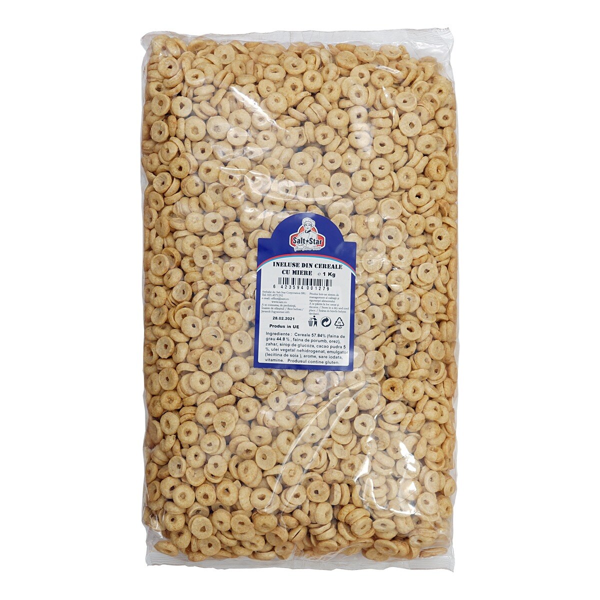 Cereale ineluse cu miere, Salt Star Corporation, punga 1kg - eMAG.ro