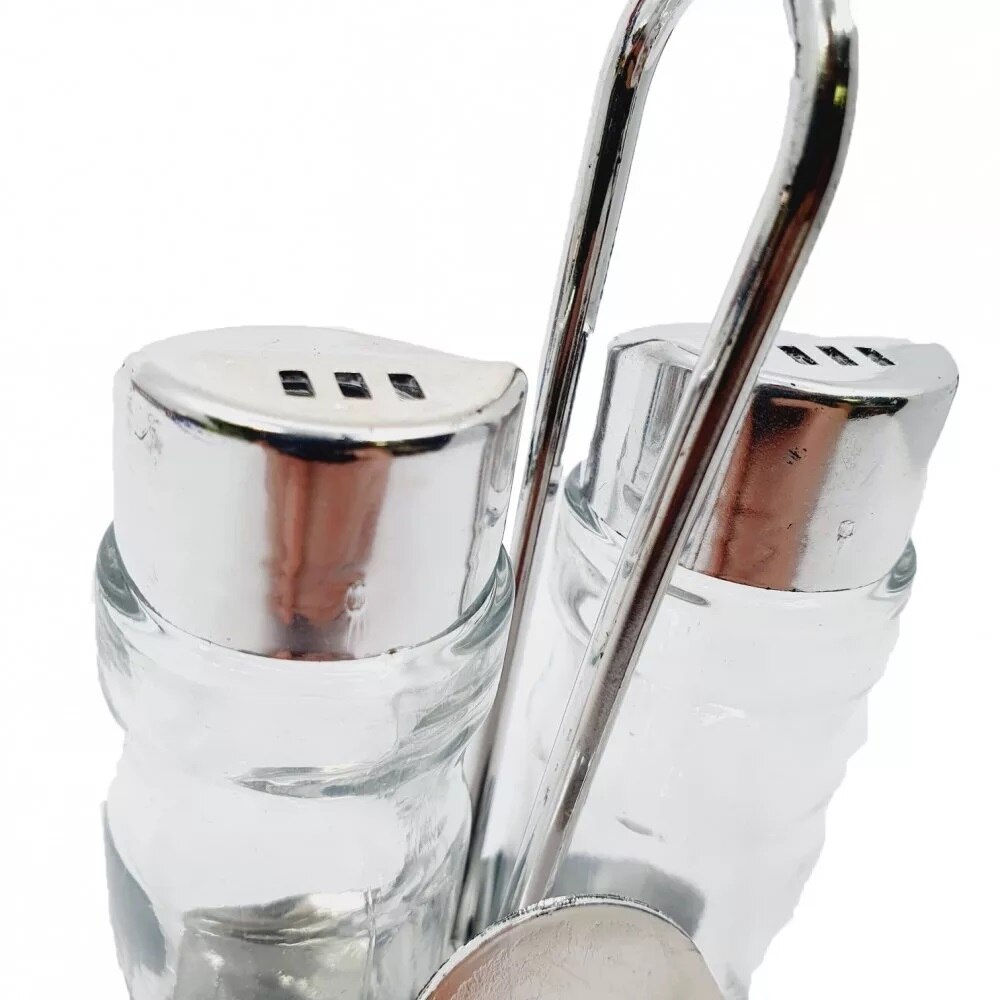 Set Solnita 2 Piese cu Suport, Material Sticla - eMAG.ro