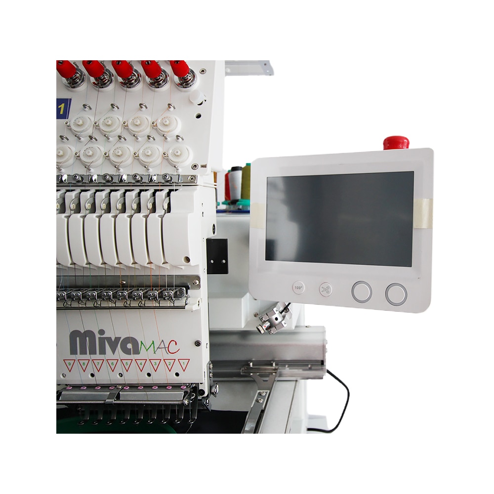 Masina de brodat cu 1 cap si 9 ace- Mivamac model MV-901 - eMAG.ro
