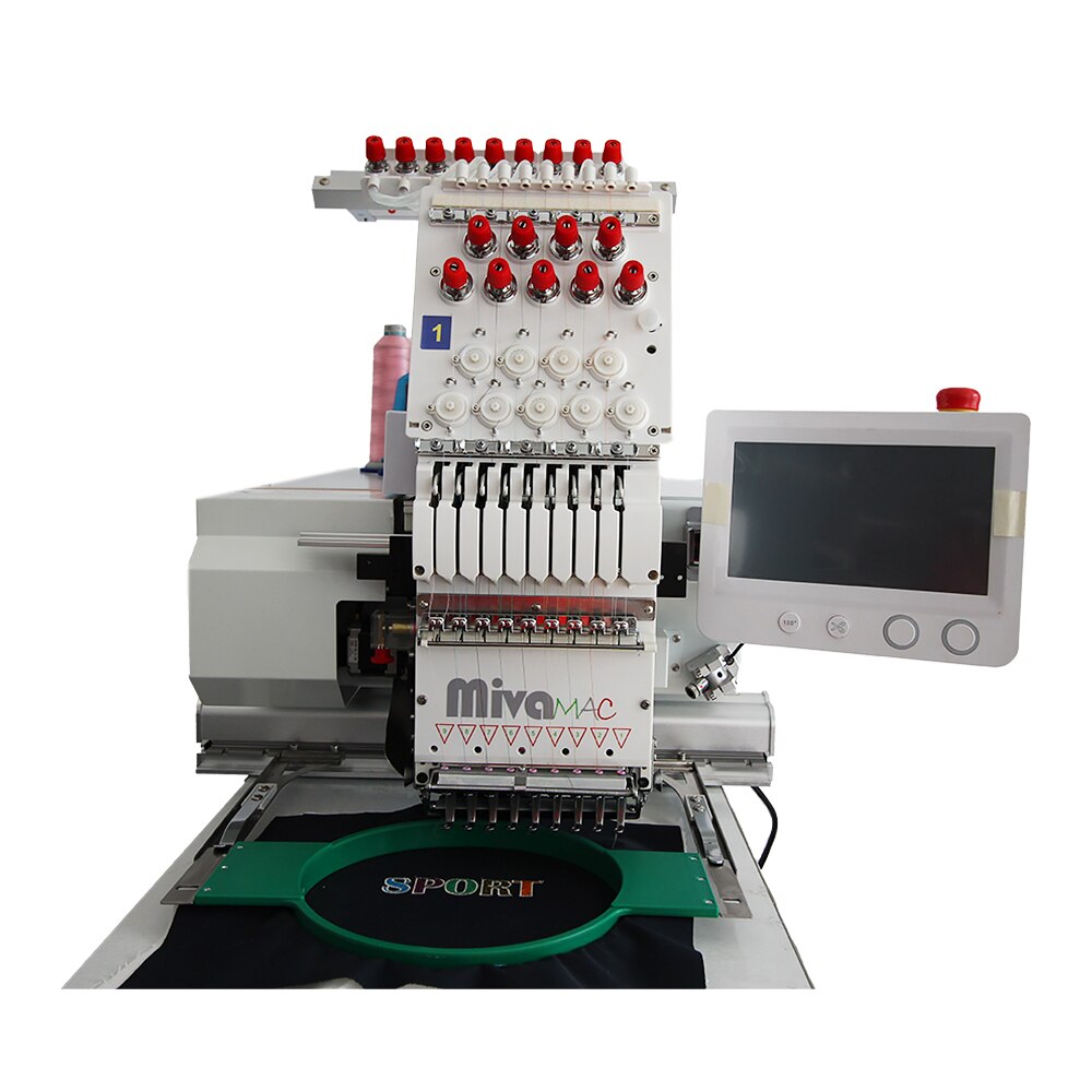 Masina de brodat cu 1 cap si 9 ace- Mivamac model MV-901 - eMAG.ro