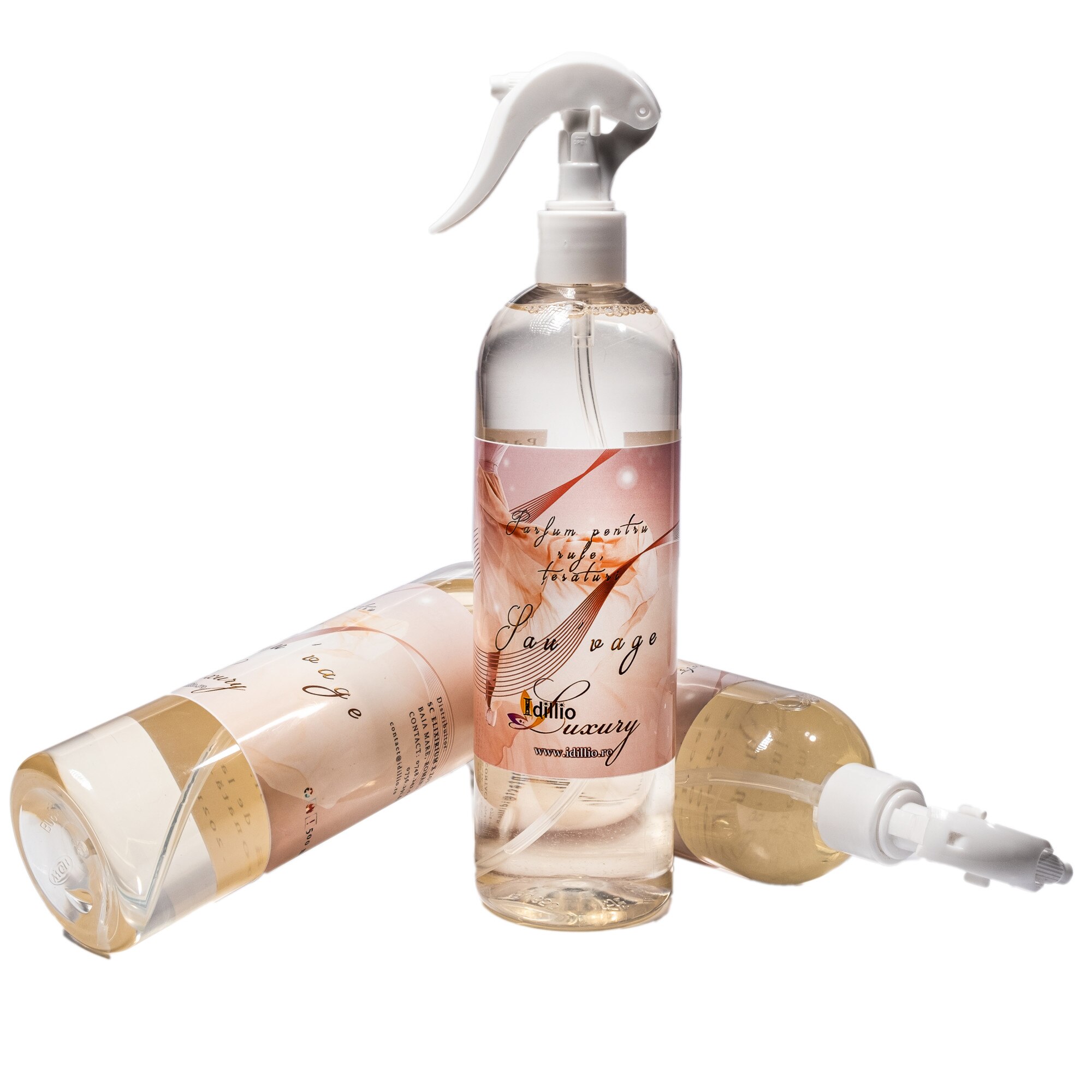 Parfum pentru rufe si tesaturi Sau'vage Idillio, 500 ml - eMAG.ro