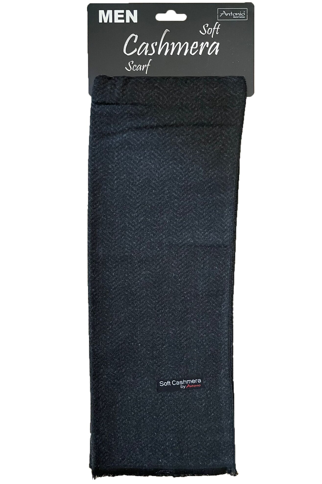 Sál Soft Cashmera, Antonio, 620189899 Fekete, 180 x 30 cm - eMAG.hu
