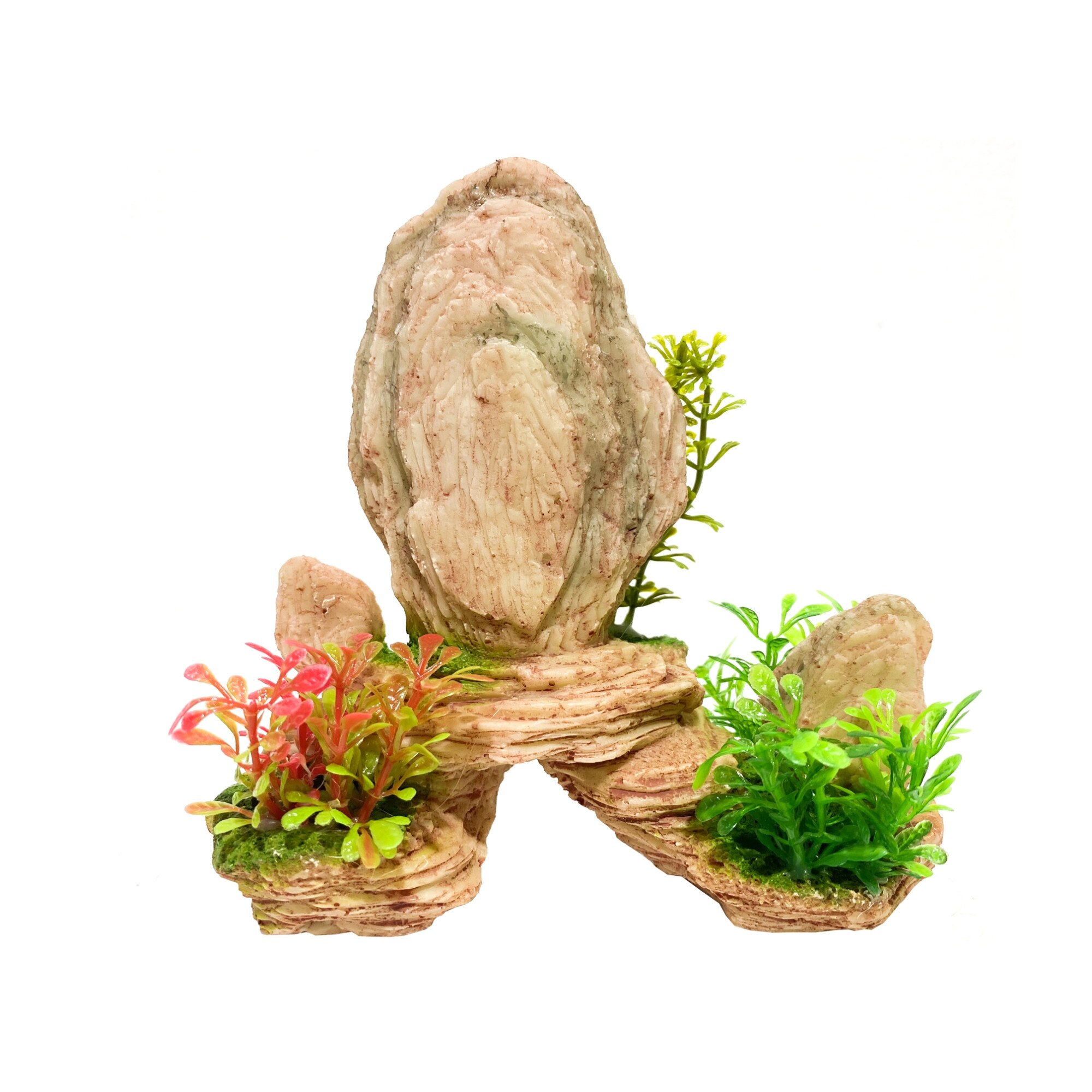 Decor acvariu stanci cu plante - eMAG.ro