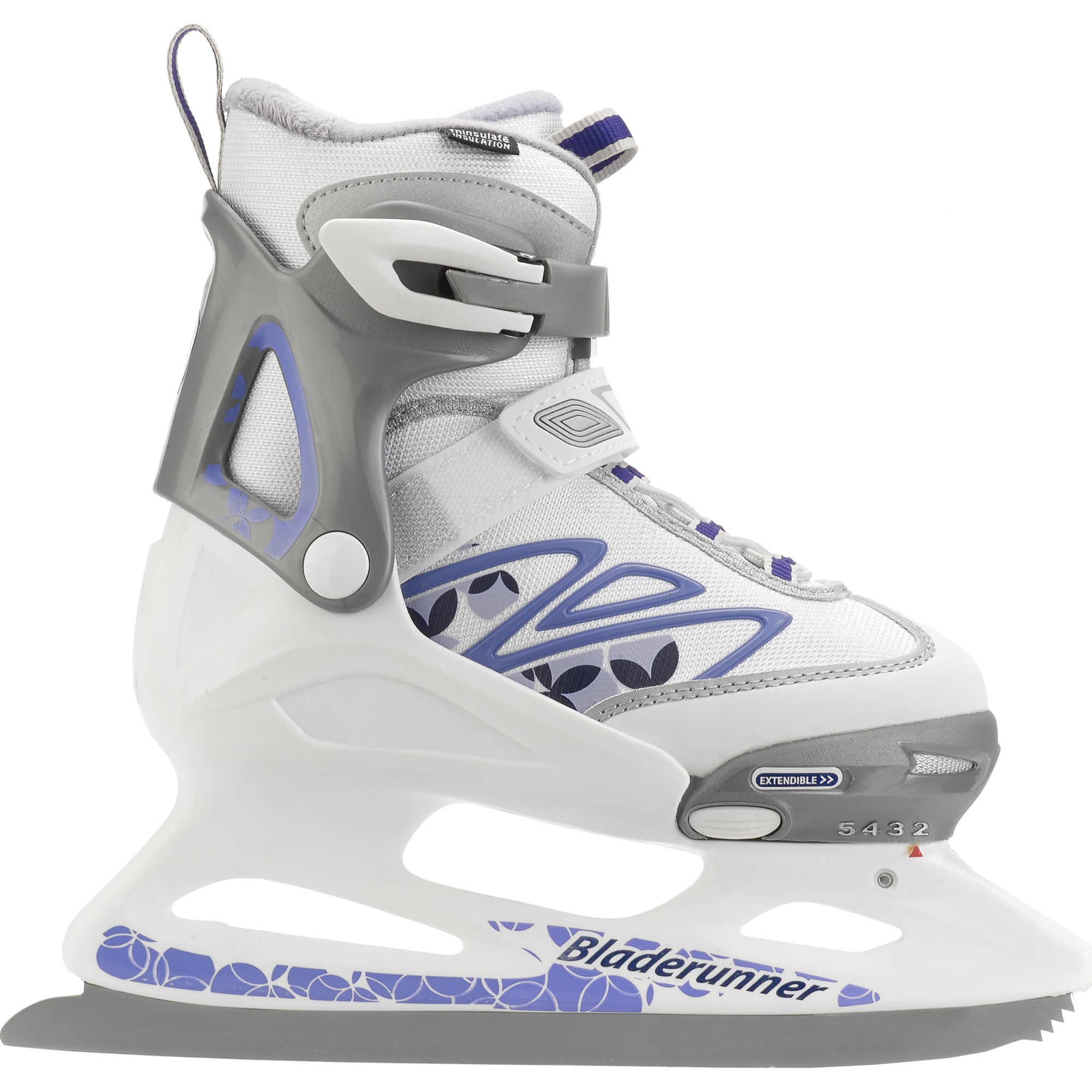 Patine gheata BR MICRO XT G ICE, reglabile, pentru copii, marime 33-36. ...