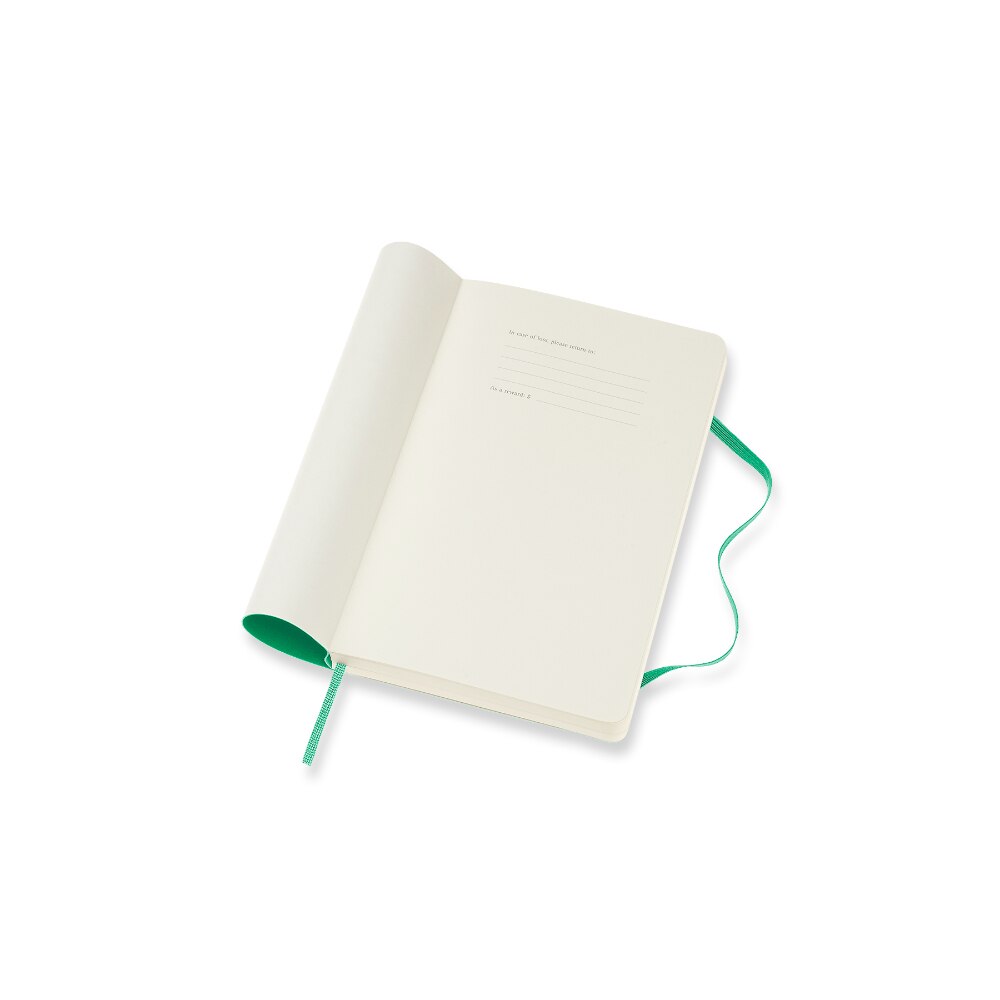 Calendar englezesc Moleskine, 12 Luni, 2022, 13x21 cm, Verde - eMAG.ro