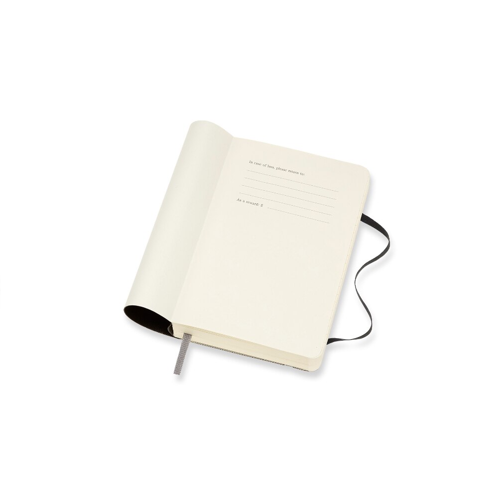 Calendar englezesc Moleskine, 12 Luni, 2022, 9x14 cm, Negru - eMAG.ro