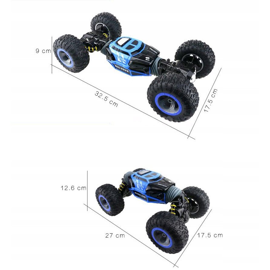 Masina Twister controlata de la distanta 4x4 fata-verso - eMAG.ro