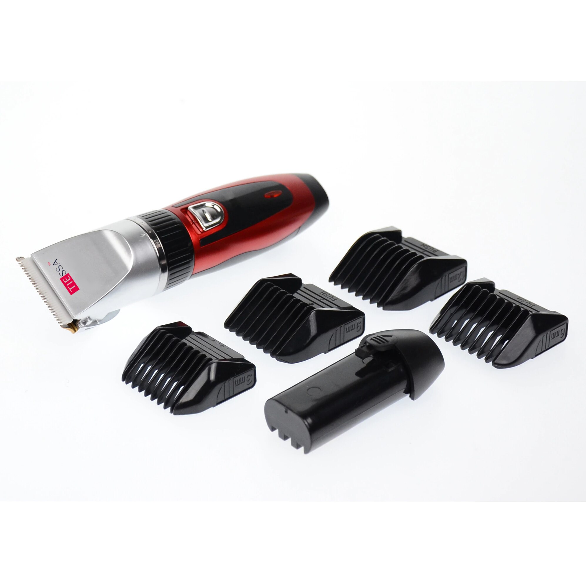 Tiessa professzionális hajvágógép, titán bevonatú penge és kerámia kés ...