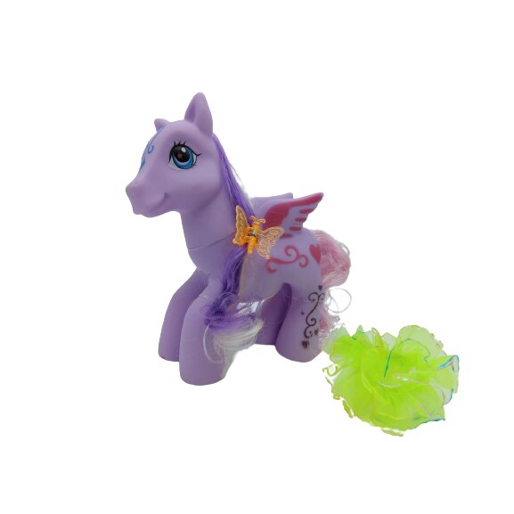 My Lovely Merry póni figura zenével, kiegészítőkkel, 20 cm, lila - eMAG.hu