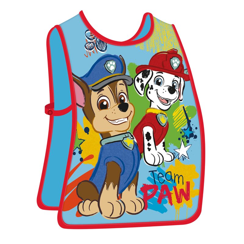 Sort protectie pictura, One size, Team Paw, albastru, 51x35 cm - eMAG.ro