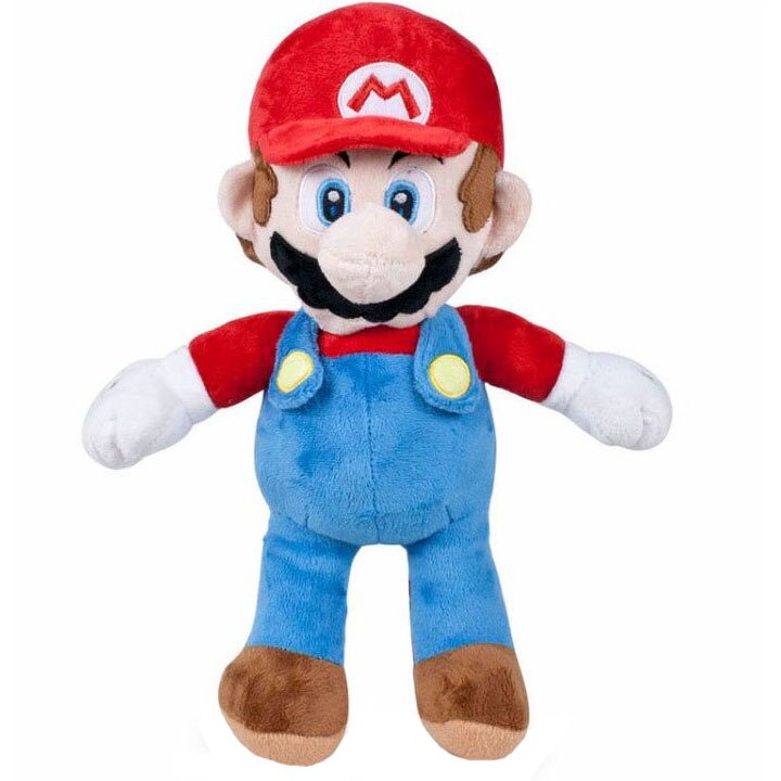 Плюшена играчка Super Mario - Mario, 36 см - eMAG.bg