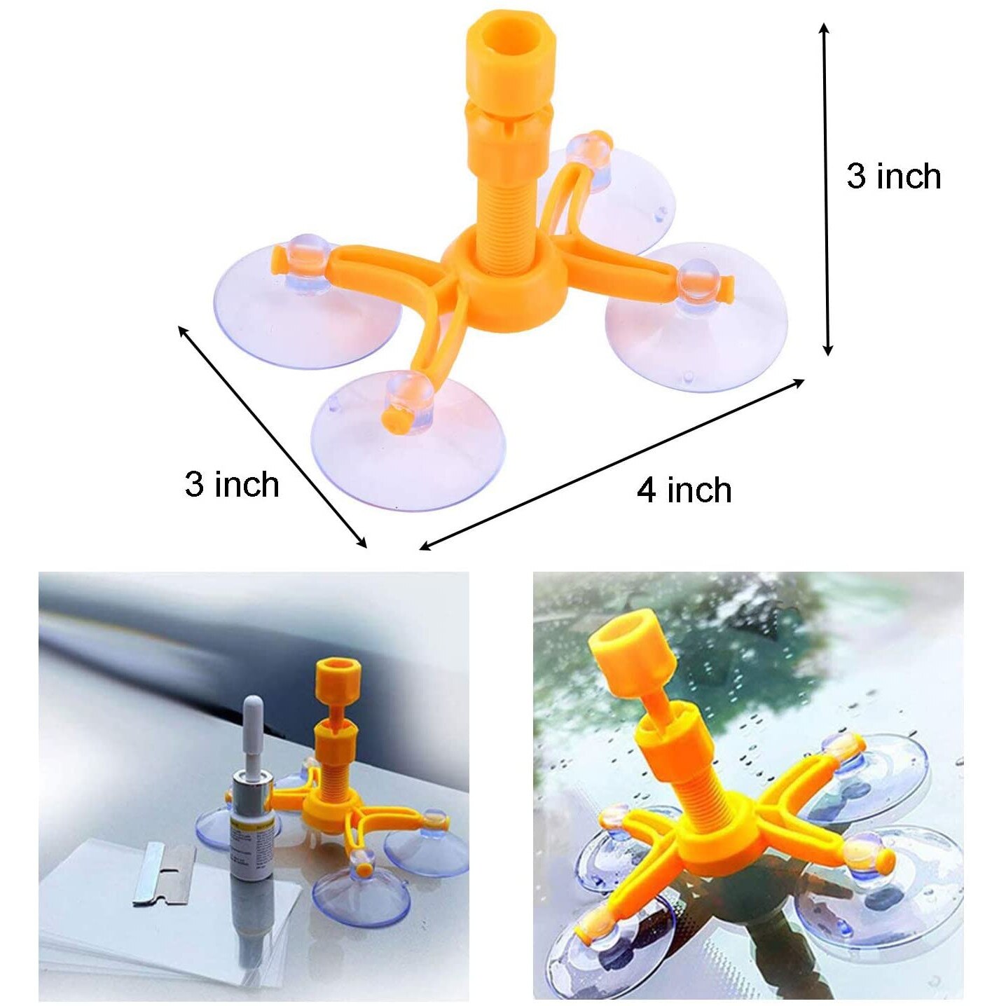 Kit EDAR Pentru Reparatie Parbriz Sau Geam Auto - eMAG.ro