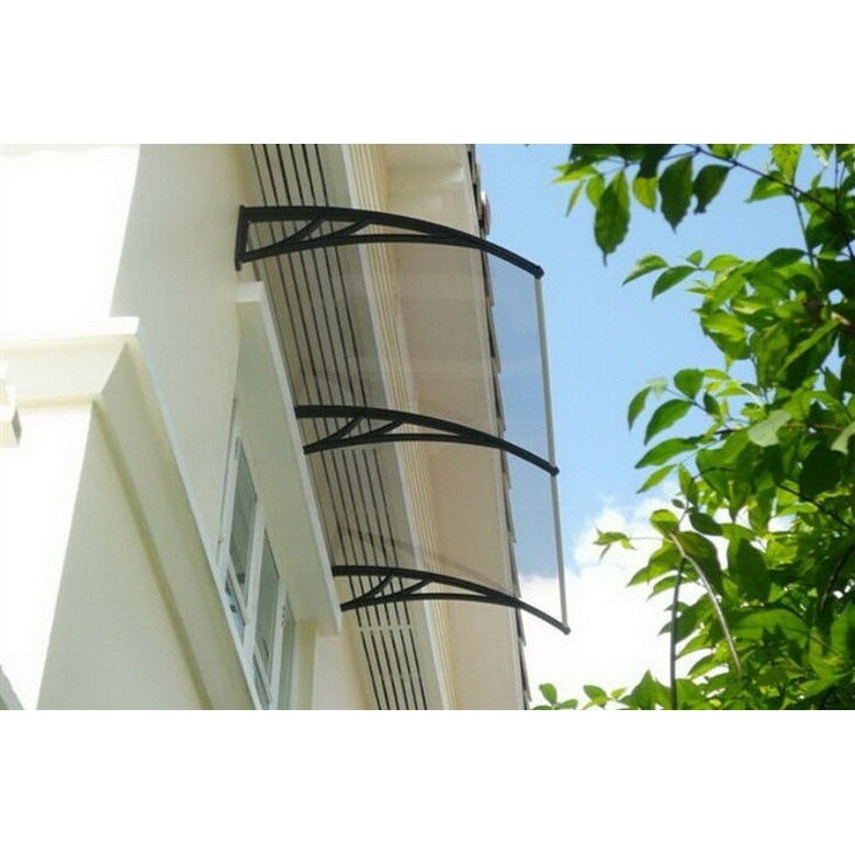 Copertina, marchiza modulara, Policarbonat solid, Clar transparent, 100 ...